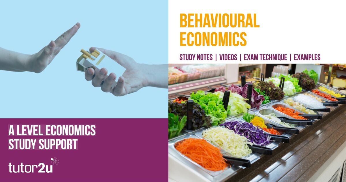 Topic Revision: Behavioural Economics | Economics | tutor2u