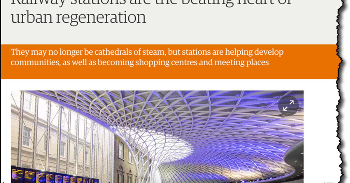 Changing Places at the Railway Station | Geography | tutor2u