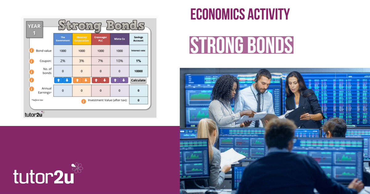 "Strong Bonds" Game | Investment Bonds Simulation for Economics ...