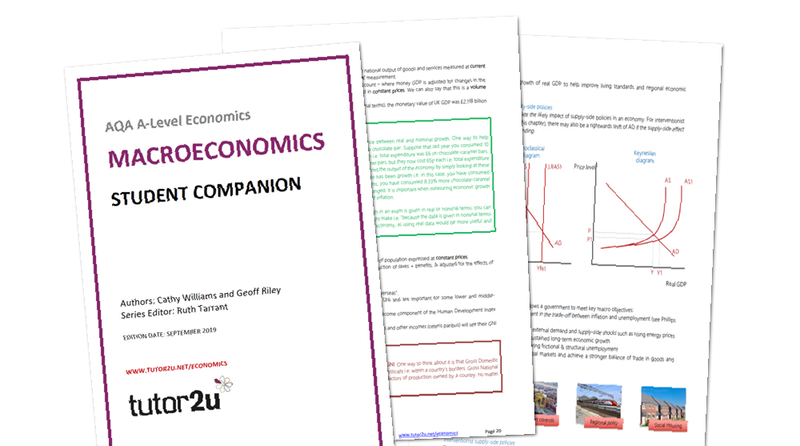 AQA A-Level Economics Study Companion - Macroeconomics | Economics | tutor2u