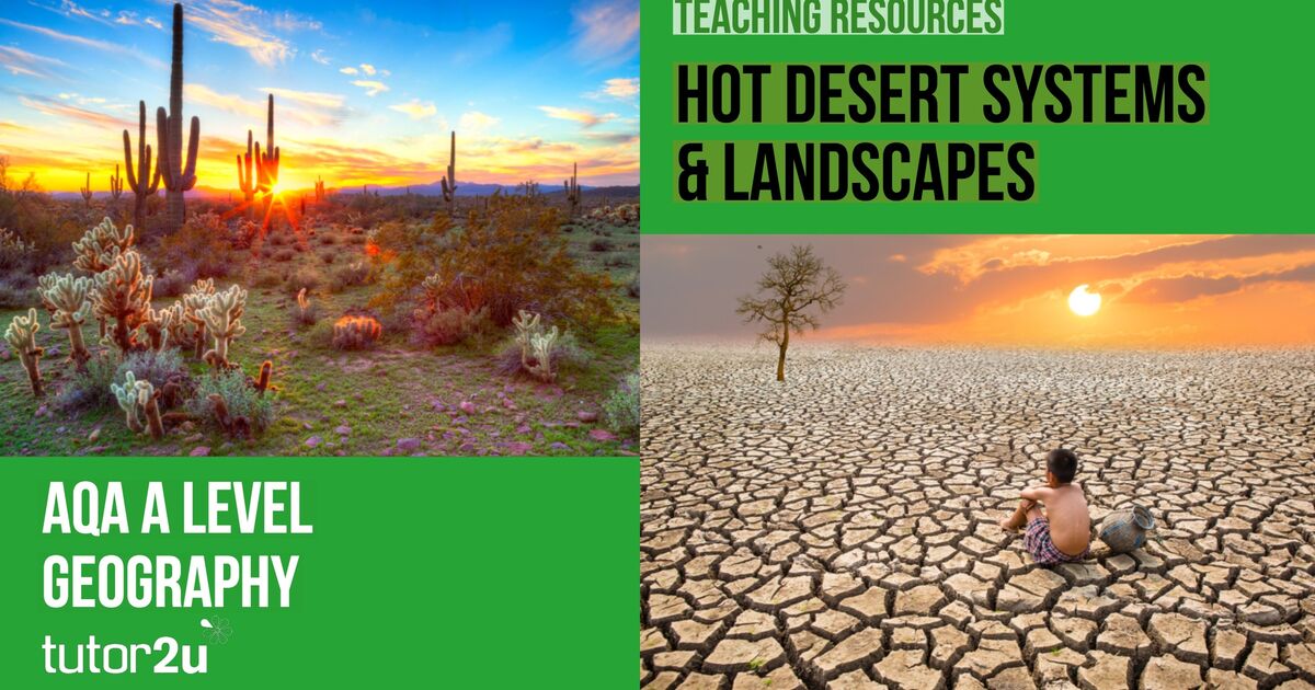 Hot Desert Systems and Landscapes Core Resource Pack for AQA A Level ...