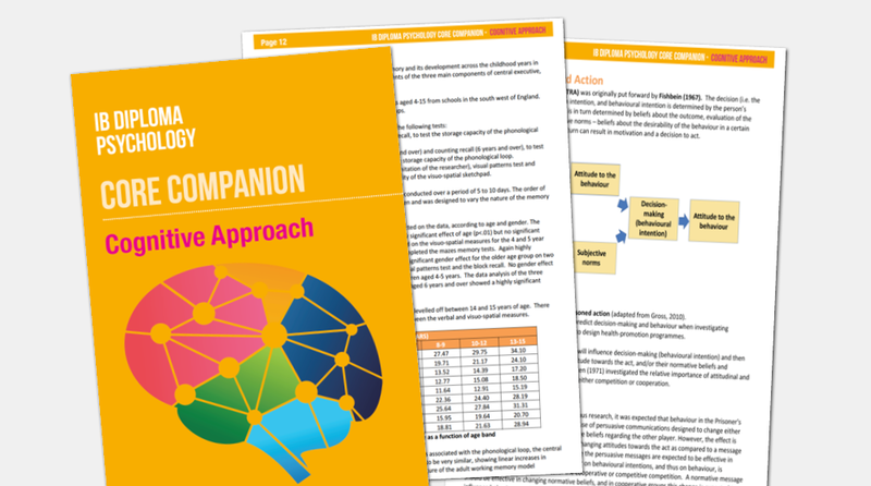 Cognitive Approach: IB Diploma Psychology Core Companion | Psychology ...