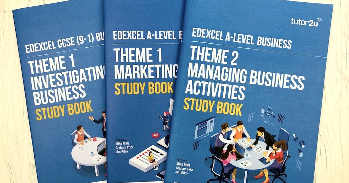 Study Books for GCSE & A-Level Business | Business | tutor2u