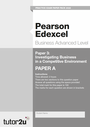 Edexcel A-Level Business Teaching Resources | Business | tutor2u